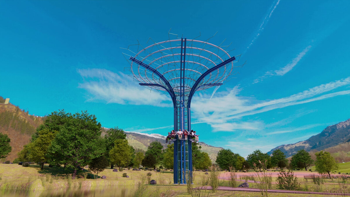 New Ride Premiere at IAAPA Expo 2024: Sunkid Rocking Tower - Starlifts